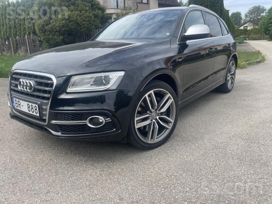 Black Audi Q5 2013 in Riga, with an engine capacity of 3.00 L and mileage of 0 thousand km for 12950 €, photo 1 on AUTOMOTO.COM.LV
