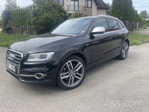 Black Audi Q5 2013 in Riga, with an engine capacity of 3.00 L and mileage of 0 thousand km for 12950 €, photo 3 on AUTOMOTO.COM.LV