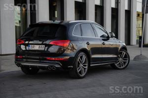 Black Audi Q5 2013 in Riga, with an engine capacity of 3.00 L and mileage of 0 thousand km for 12950 €, photo 5 on AUTOMOTO.COM.LV