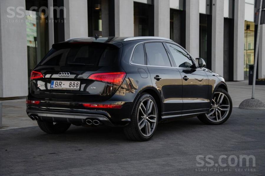 Black Audi Q5 2013 in Riga, with an engine capacity of 3.00 L and mileage of 0 thousand km for 12950 €, photo 5 on AUTOMOTO.COM.LV
