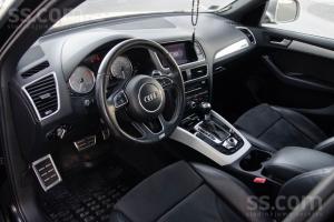 Black Audi Q5 2013 in Riga, with an engine capacity of 3.00 L and mileage of 0 thousand km for 12950 €, photo 10 on AUTOMOTO.COM.LV