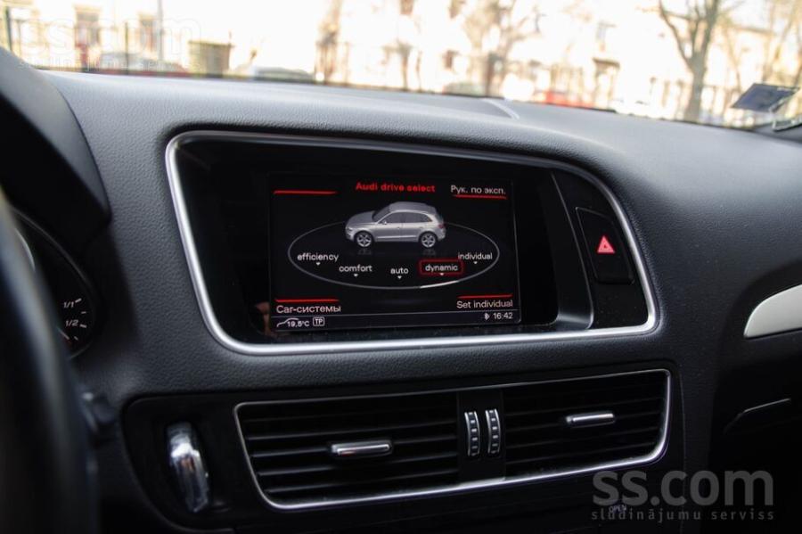 Black Audi Q5 2013 in Riga, with an engine capacity of 3.00 L and mileage of 0 thousand km for 12950 €, photo 15 on AUTOMOTO.COM.LV
