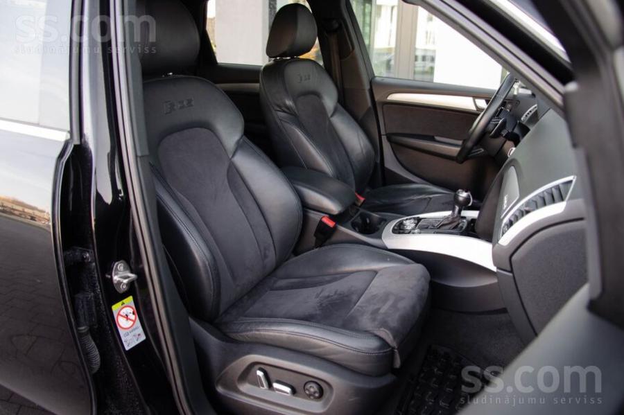 Black Audi Q5 2013 in Riga, with an engine capacity of 3.00 L and mileage of 0 thousand km for 12950 €, photo 16 on AUTOMOTO.COM.LV