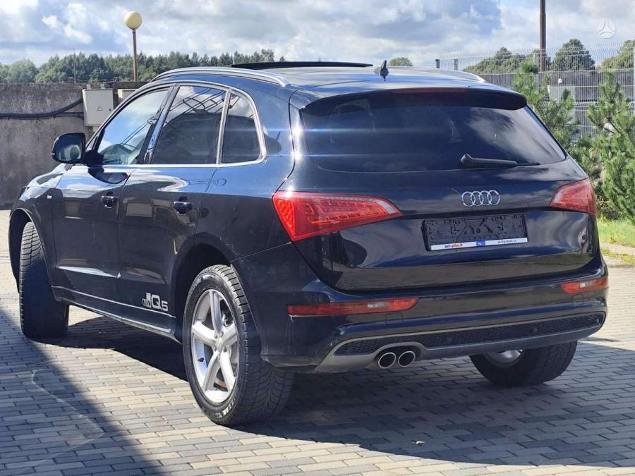 Melns Audi Q5 2013 Šauļi, ar dzinēja tilpumu 2.00 L un nobraukumu 260 tūkst. km par 11500 €, foto 8 vietnē AUTOMOTO.COM.LV