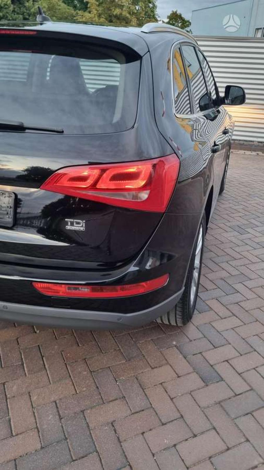 Melns Audi Q5 2013 Šauļi, ar dzinēja tilpumu 1.97 L un nobraukumu 191 tūkst. km par 9990 €, foto 14 vietnē AUTOMOTO.COM.LV