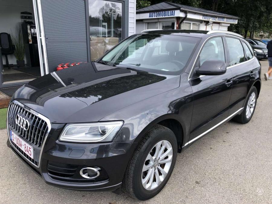 Melns Audi Q5 2013 Klaipėda, ar dzinēja tilpumu 2.00 L un nobraukumu 211 tūkst. km par 11900 €, foto 1 vietnē AUTOMOTO.COM.LV