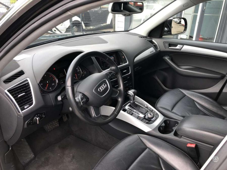 Melns Audi Q5 2013 Klaipėda, ar dzinēja tilpumu 2.00 L un nobraukumu 211 tūkst. km par 11900 €, foto 10 vietnē AUTOMOTO.COM.LV