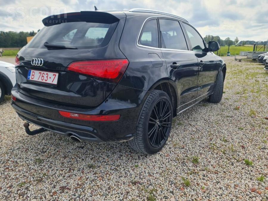 Melns Audi Q5 2013 Cēsis, ar dzinēja tilpumu 3.00 L un nobraukumu 283 tūkst. km par 11950 €, foto 4 vietnē AUTOMOTO.COM.LV