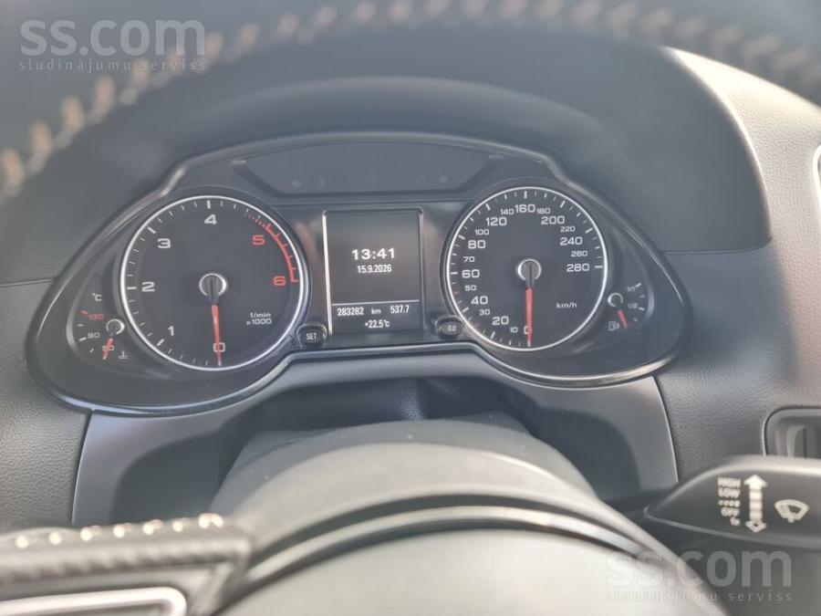 Melns Audi Q5 2013 Cēsis, ar dzinēja tilpumu 3.00 L un nobraukumu 283 tūkst. km par 11950 €, foto 6 vietnē AUTOMOTO.COM.LV