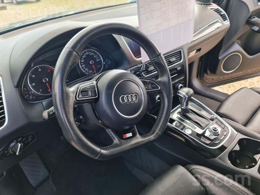 Melns Audi Q5 2013 Cēsis, ar dzinēja tilpumu 3.00 L un nobraukumu 283 tūkst. km par 11950 €, foto 9 vietnē AUTOMOTO.COM.LV