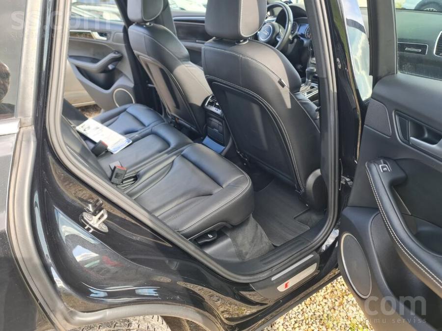Melns Audi Q5 2013 Cēsis, ar dzinēja tilpumu 3.00 L un nobraukumu 283 tūkst. km par 11950 €, foto 16 vietnē AUTOMOTO.COM.LV