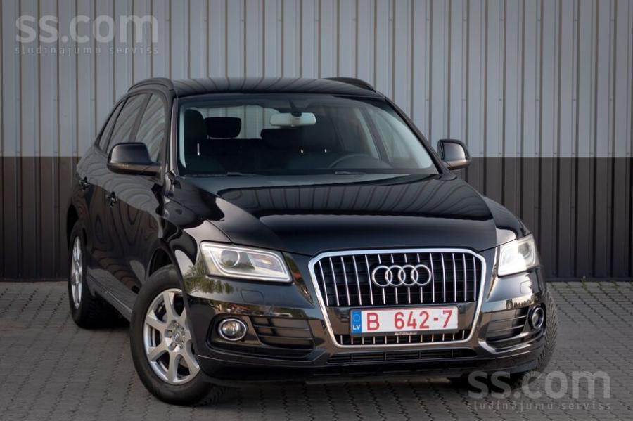 Black Audi Q5 2013 in Talsi, with an engine capacity of 2.00 L and mileage of 180 thousand km for 12950 €, photo 1 on AUTOMOTO.COM.LV