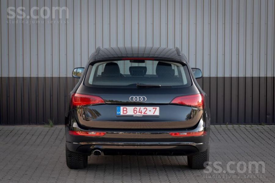Black Audi Q5 2013 in Talsi, with an engine capacity of 2.00 L and mileage of 180 thousand km for 12950 €, photo 6 on AUTOMOTO.COM.LV