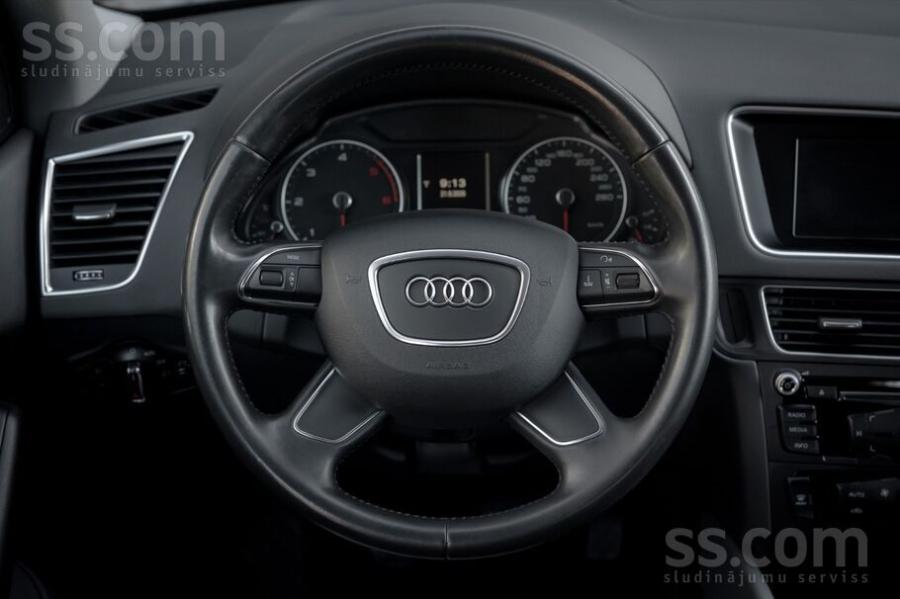 Black Audi Q5 2013 in Talsi, with an engine capacity of 2.00 L and mileage of 180 thousand km for 12950 €, photo 18 on AUTOMOTO.COM.LV