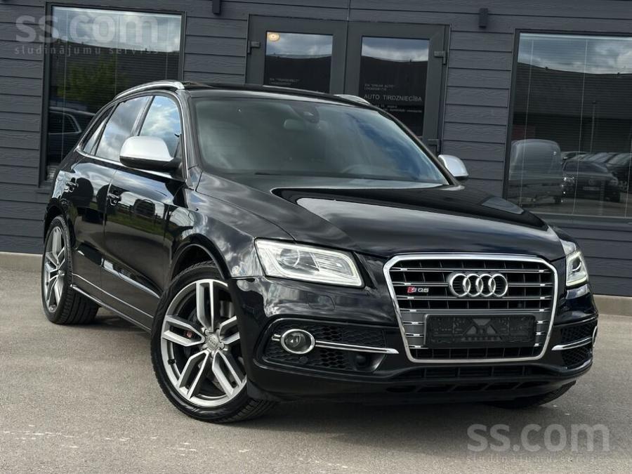Melns Audi Q5 2014 Jelgava, ar dzinēja tilpumu 3.00 L un nobraukumu 250 tūkst. km par 11500 €, foto 1 vietnē AUTOMOTO.COM.LV