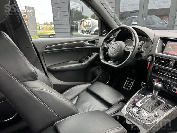 Black Audi Q5 2014 in Jelgava, with an engine capacity of 3.00 L and mileage of 250 thousand km for 11500 €, photo 5 on AUTOMOTO.COM.LV