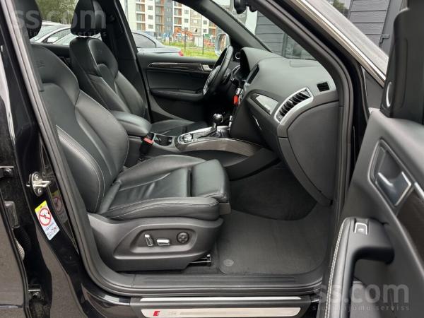 Black Audi Q5 2014 in Jelgava, with an engine capacity of 3.00 L and mileage of 250 thousand km for 11500 €, photo 6 on AUTOMOTO.COM.LV