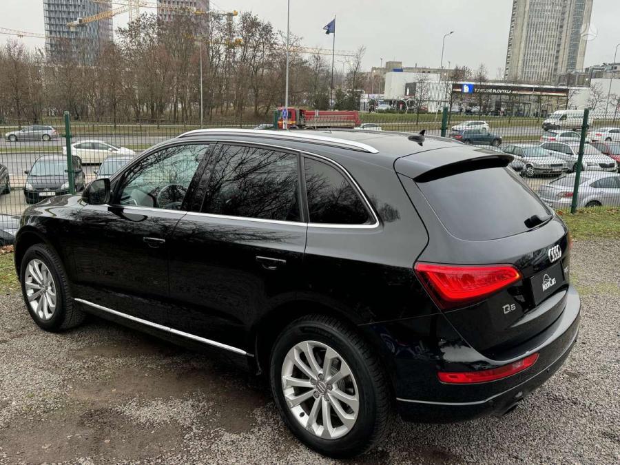 Black Audi Q5 2014 in Vilnius, with an engine capacity of 1.98 L and mileage of 253 thousand km for 11400 €, photo 7 on AUTOMOTO.COM.LV