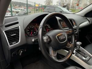 Black Audi Q5 2014 in Vilnius, with an engine capacity of 1.98 L and mileage of 253 thousand km for 11400 €, photo 9 on AUTOMOTO.COM.LV