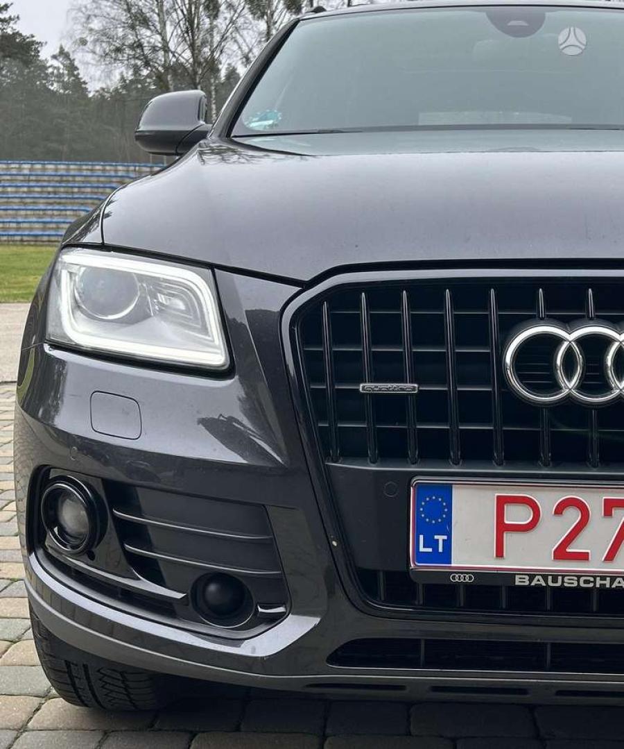 Black Audi Q5 2014 in Druskininkai, with an engine capacity of 1.97 L and mileage of 192 thousand km for 14650 €, photo 3 on AUTOMOTO.COM.LV