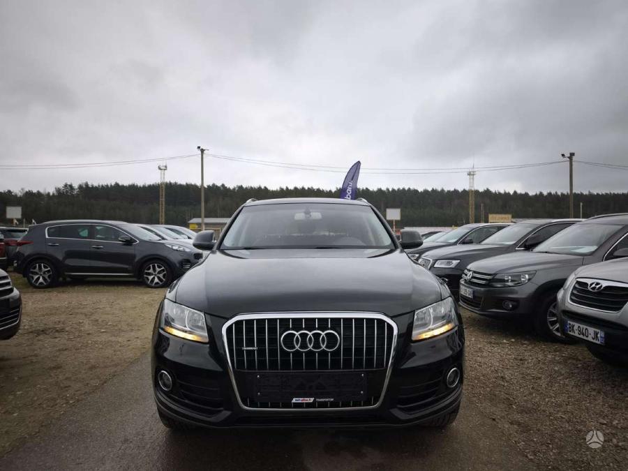 Melns Audi Q5 2014 Viļņa, ar dzinēja tilpumu 2.00 L un nobraukumu 259 tūkst. km par 12750 €, foto 2 vietnē AUTOMOTO.COM.LV