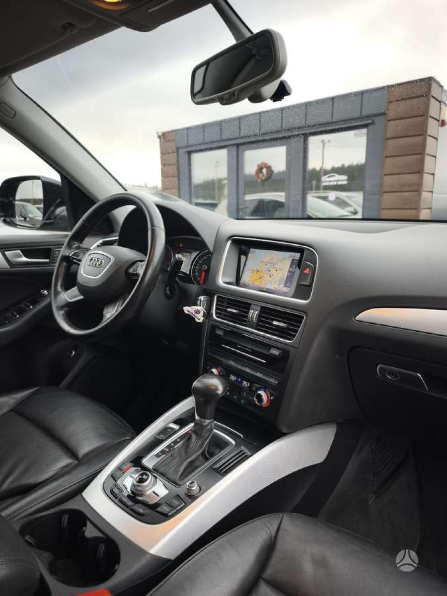 Melns Audi Q5 2014 Viļņa, ar dzinēja tilpumu 2.00 L un nobraukumu 259 tūkst. km par 12750 €, foto 13 vietnē AUTOMOTO.COM.LV