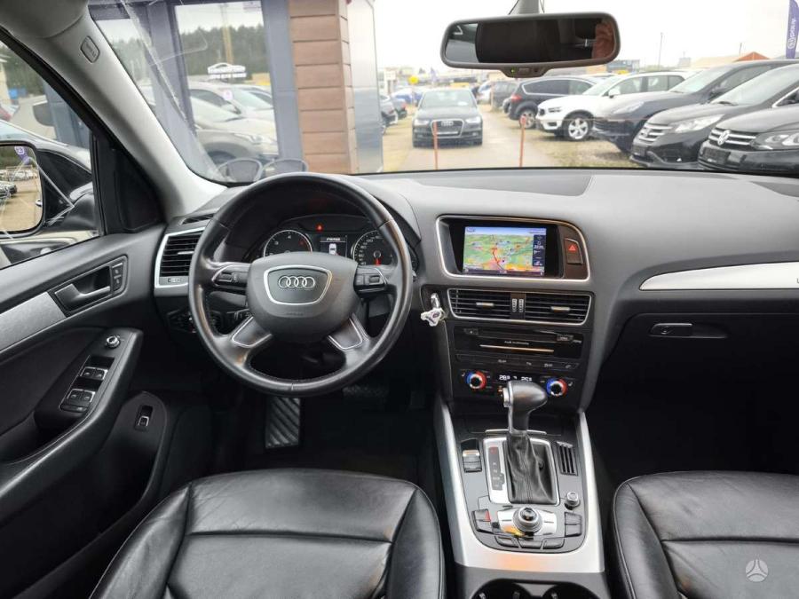 Melns Audi Q5 2014 Viļņa, ar dzinēja tilpumu 2.00 L un nobraukumu 259 tūkst. km par 12750 €, foto 18 vietnē AUTOMOTO.COM.LV