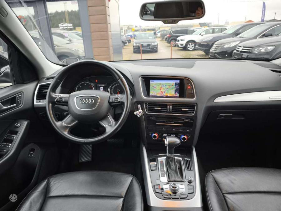 Melns Audi Q5 2014 Viļņa, ar dzinēja tilpumu 2.00 L un nobraukumu 259 tūkst. km par 12750 €, foto 19 vietnē AUTOMOTO.COM.LV