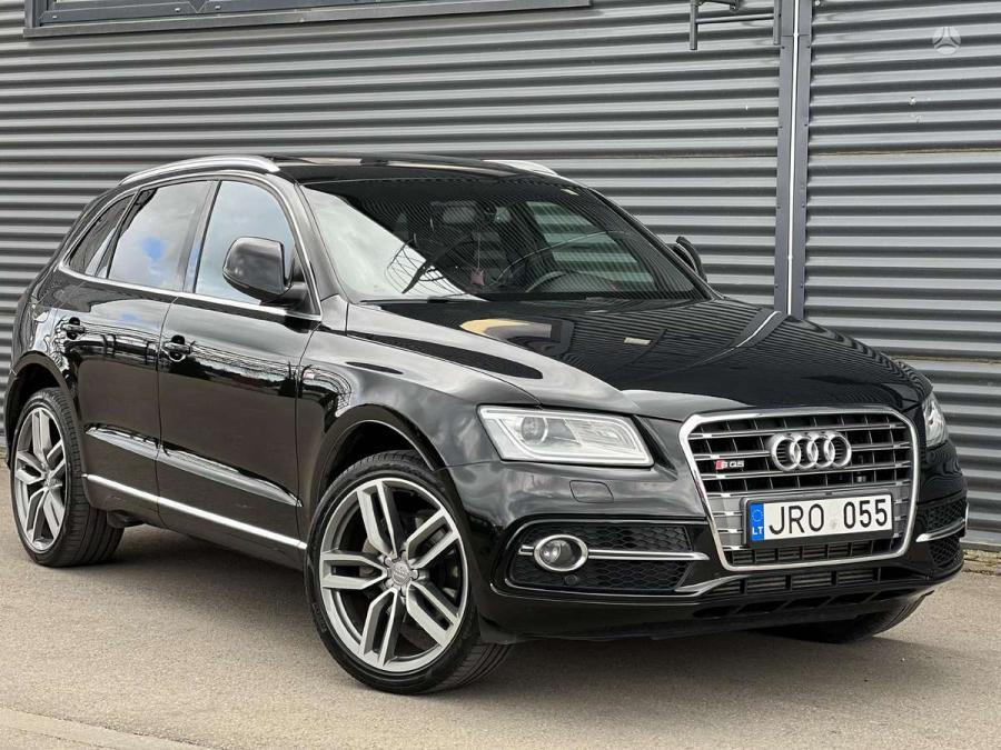 Black Audi Q5 2014 in Kretinga, with an engine capacity of 2.97 L and mileage of 235 thousand km for 14700 €, photo 2 on AUTOMOTO.COM.LV