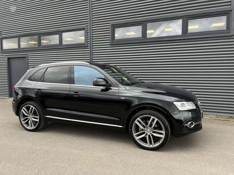 Black Audi Q5 2014 in Kretinga, with an engine capacity of 2.97 L and mileage of 235 thousand km for 14700 €, photo 9 on AUTOMOTO.COM.LV