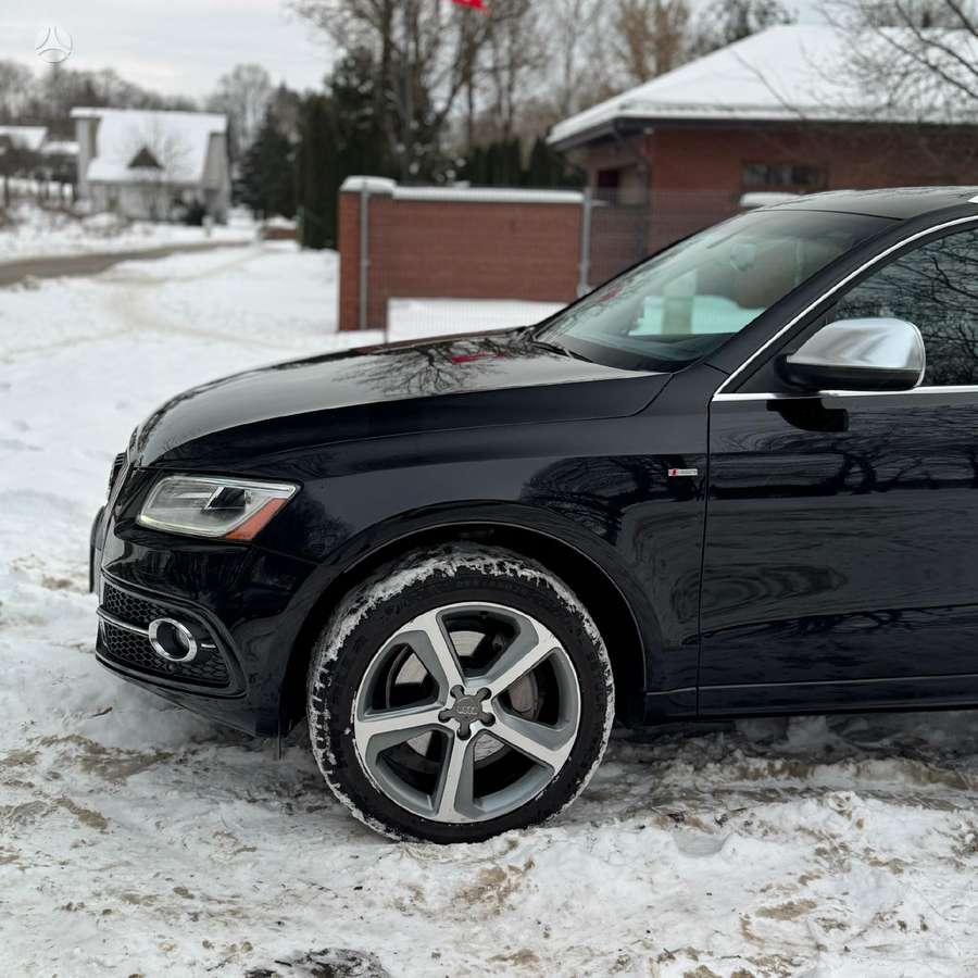 Black Audi Q5 2014 in Taurage, with an engine capacity of 3.00 L and mileage of 160 thousand km for 13800 €, photo 4 on AUTOMOTO.COM.LV