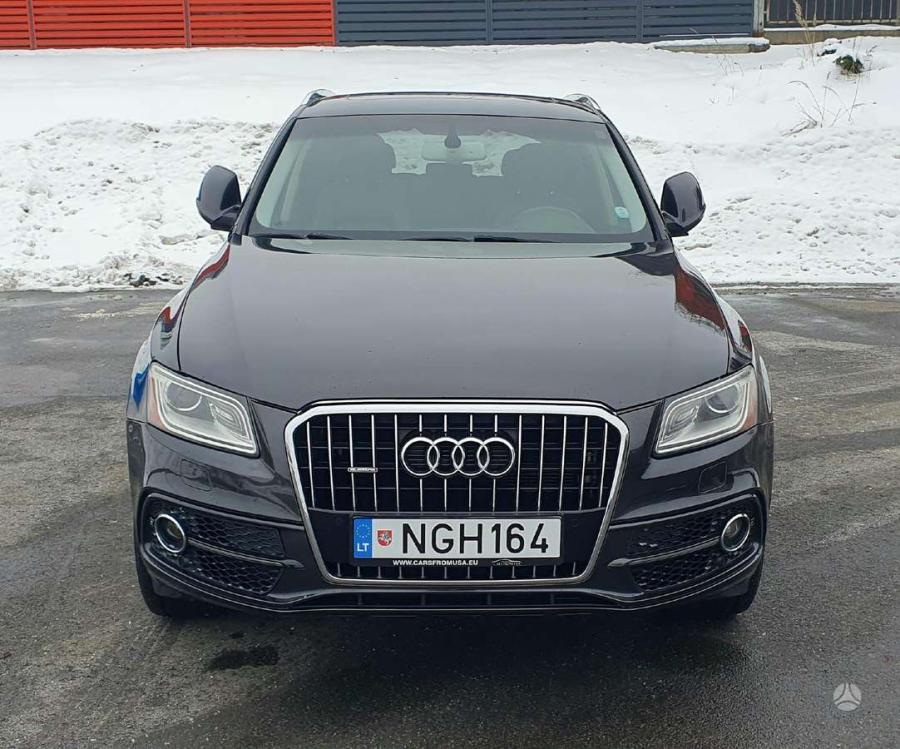 Black Audi Q5 2014 in Kaunas, with an engine capacity of 3.00 L and mileage of 192 thousand km for 11900 €, photo 2 on AUTOMOTO.COM.LV