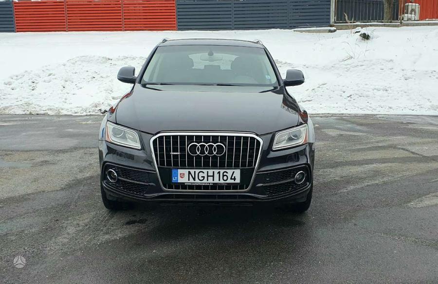 Black Audi Q5 2014 in Kaunas, with an engine capacity of 3.00 L and mileage of 192 thousand km for 11900 €, photo 4 on AUTOMOTO.COM.LV