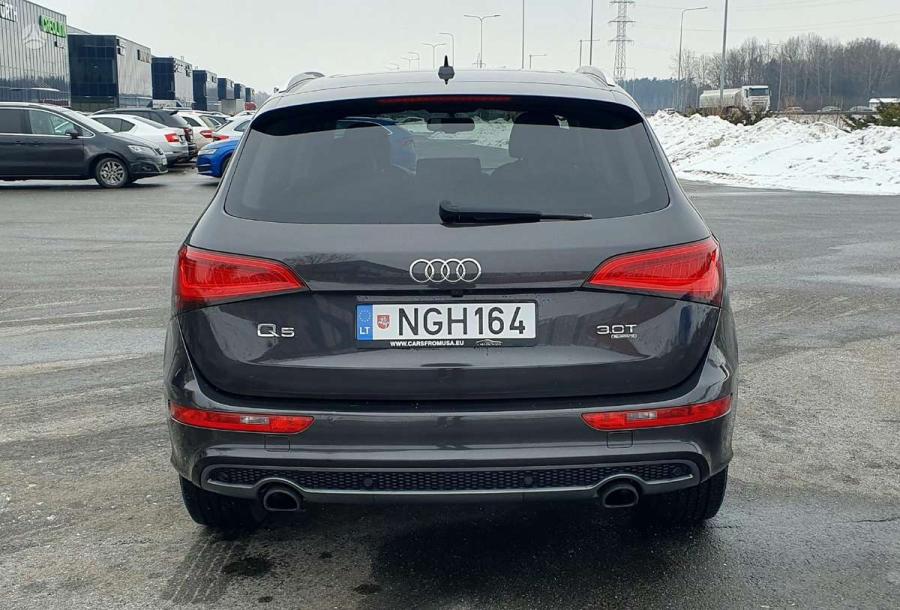 Black Audi Q5 2014 in Kaunas, with an engine capacity of 3.00 L and mileage of 192 thousand km for 11900 €, photo 8 on AUTOMOTO.COM.LV