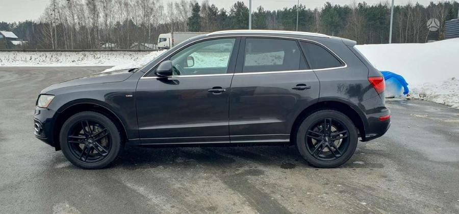 Black Audi Q5 2014 in Kaunas, with an engine capacity of 3.00 L and mileage of 192 thousand km for 11900 €, photo 10 on AUTOMOTO.COM.LV