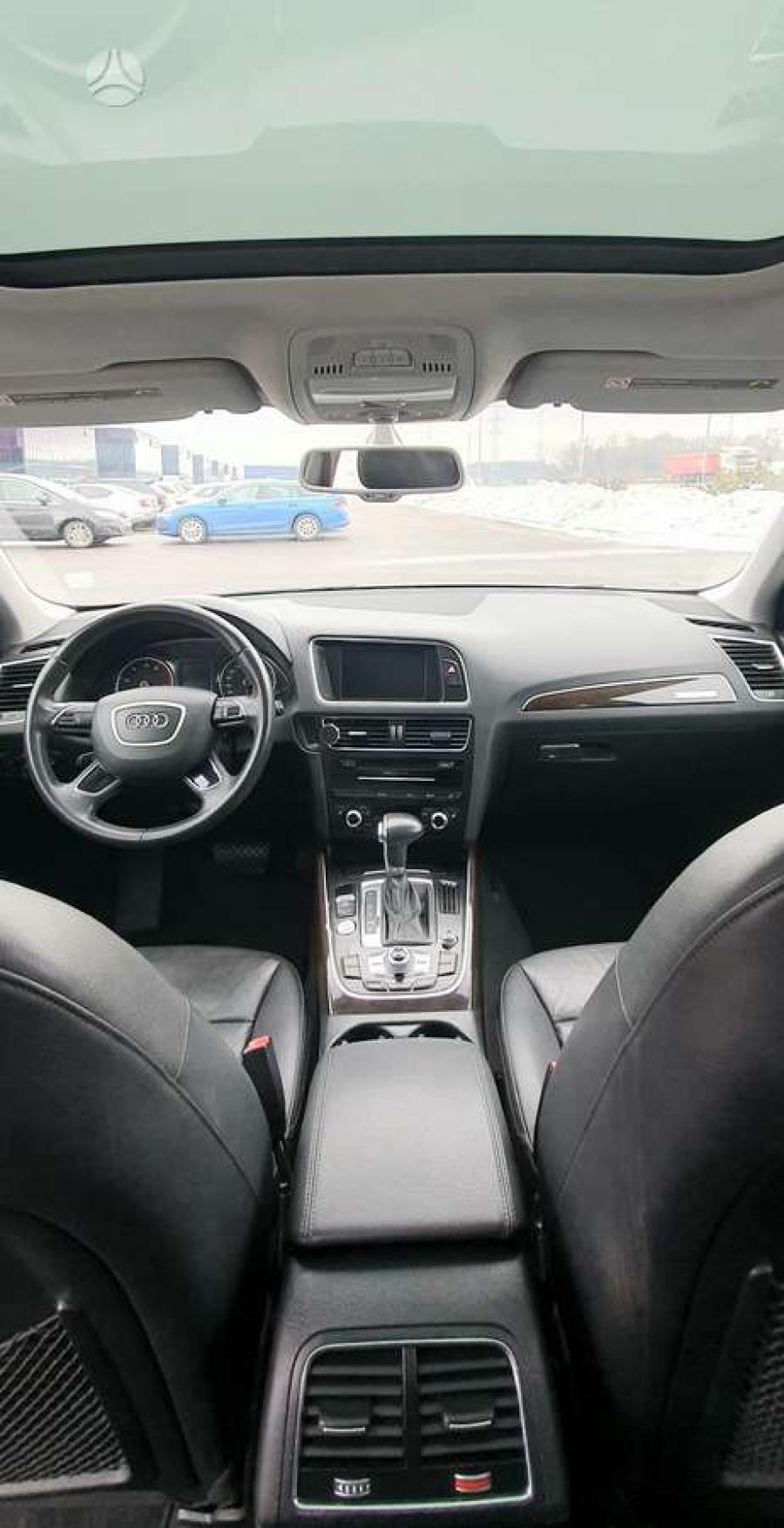 Black Audi Q5 2014 in Kaunas, with an engine capacity of 3.00 L and mileage of 192 thousand km for 11900 €, photo 21 on AUTOMOTO.COM.LV