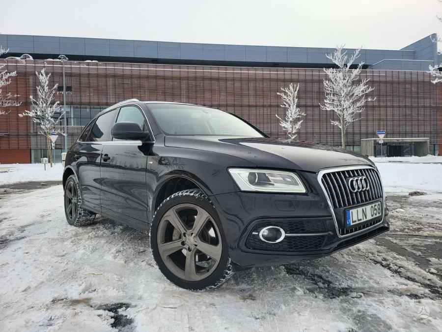 Black Audi Q5 2014 in Klaipeda, with an engine capacity of 3.00 L and mileage of 225 thousand km for 11500 €, photo 1 on AUTOMOTO.COM.LV
