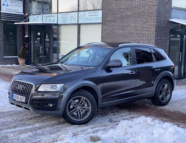Melns Audi Q5 2014 Marijampole, ar dzinēja tilpumu 2.97 L un nobraukumu 227 tūkst. km par 13850 €, foto 1 vietnē AUTOMOTO.COM.LV