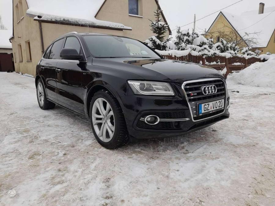 Black Audi Q5 2014 in Vilnius, with an engine capacity of 3.00 L and mileage of 205 thousand km for 15000 €, photo 1 on AUTOMOTO.COM.LV