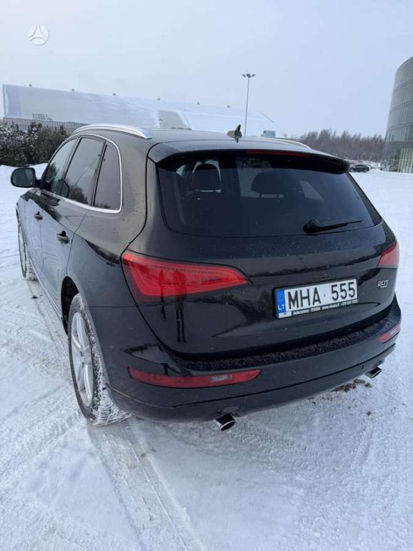 Black Audi Q5 2014 in Siauliai, with an engine capacity of 1.98 L and mileage of 302 thousand km for 9700 €, photo 3 on AUTOMOTO.COM.LV