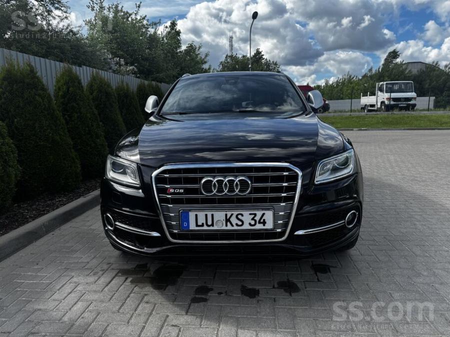Melns Audi Q5 2014 Ludza, ar dzinēja tilpumu 3.00 L un nobraukumu 337 tūkst. km par 12500 €, foto 1 vietnē AUTOMOTO.COM.LV