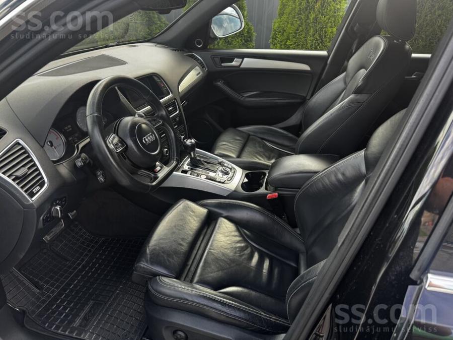 Melns Audi Q5 2014 Ludza, ar dzinēja tilpumu 3.00 L un nobraukumu 337 tūkst. km par 12500 €, foto 14 vietnē AUTOMOTO.COM.LV