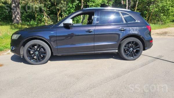 Black Audi Q5 2014 in Riga, with an engine capacity of 3.00 L and mileage of 0 thousand km for 13500 €, photo 3 on AUTOMOTO.COM.LV