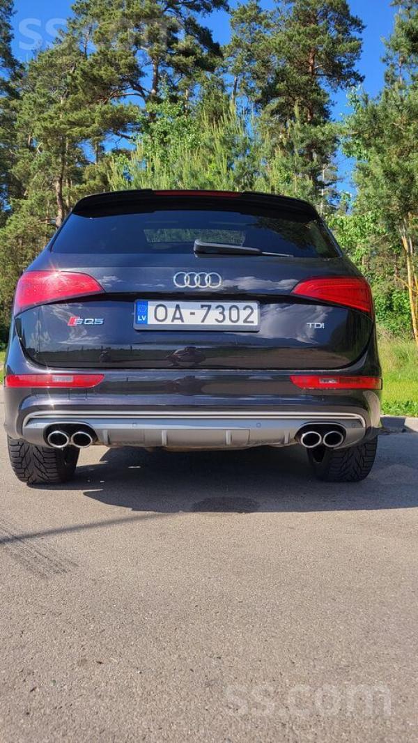 Black Audi Q5 2014 in Riga, with an engine capacity of 3.00 L and mileage of 0 thousand km for 13500 €, photo 5 on AUTOMOTO.COM.LV
