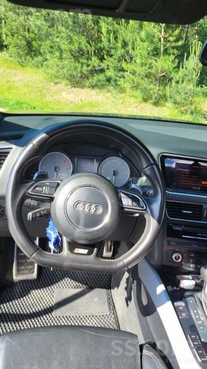 Black Audi Q5 2014 in Riga, with an engine capacity of 3.00 L and mileage of 0 thousand km for 13500 €, photo 7 on AUTOMOTO.COM.LV