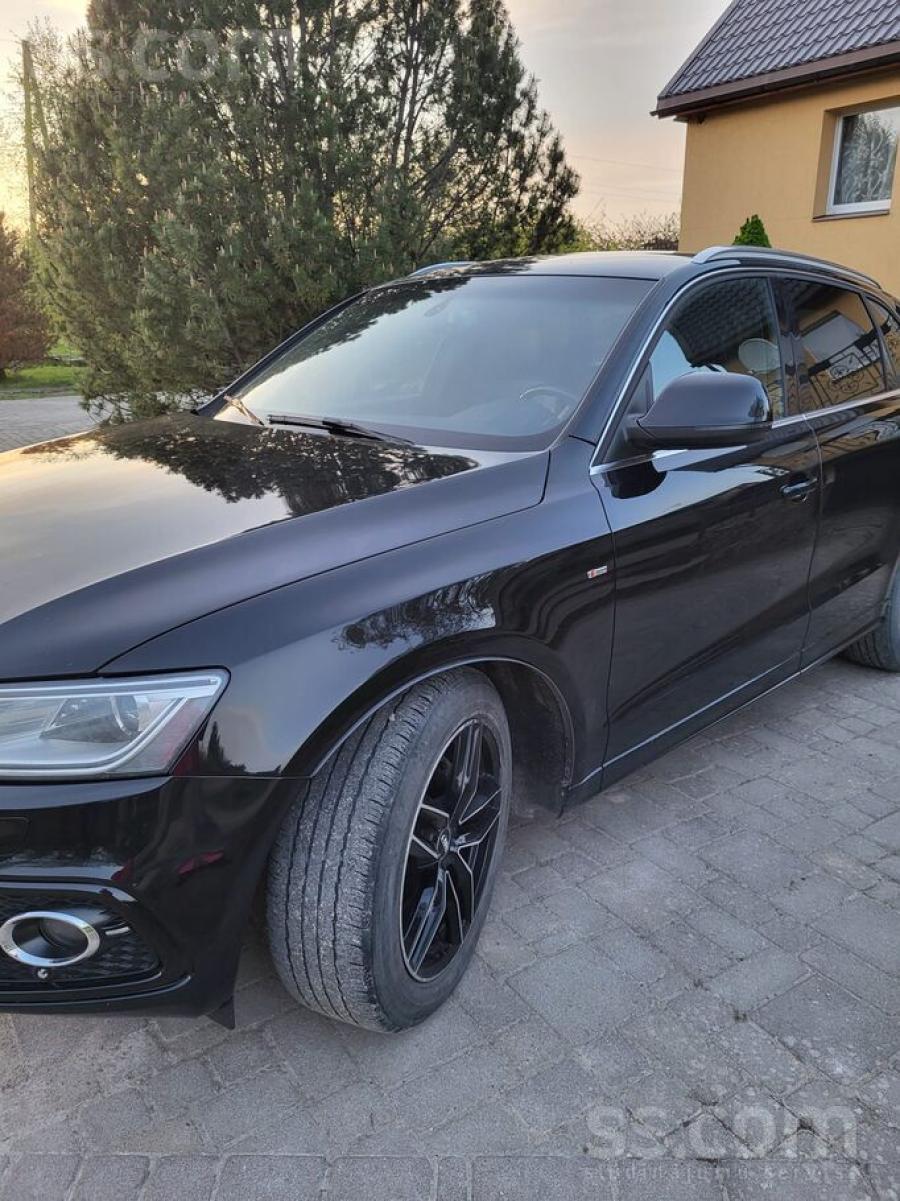 Black Audi Q5 2014 in Riga, with an engine capacity of 2.00 L and mileage of 348 thousand km for 8399 €, photo 3 on AUTOMOTO.COM.LV