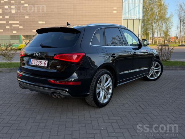 Black Audi Q5 2014 in Jelgava, with an engine capacity of 3.00 L and mileage of 233 thousand km for 15995 €, photo 6 on AUTOMOTO.COM.LV