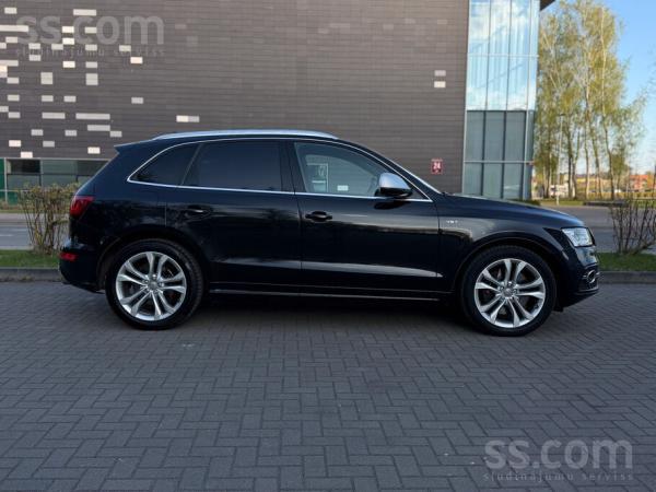 Black Audi Q5 2014 in Jelgava, with an engine capacity of 3.00 L and mileage of 233 thousand km for 15995 €, photo 7 on AUTOMOTO.COM.LV