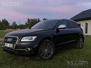 Melns Audi Q5 2014 Rīga, ar dzinēja tilpumu 3.00 L un nobraukumu 305 tūkst. km par 14200 €, foto  vietnē AUTOMOTO.COM.LV