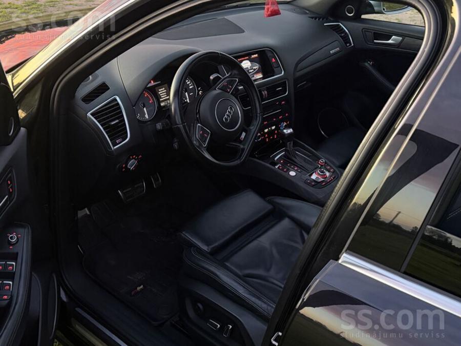 Melns Audi Q5 2014 Rīga, ar dzinēja tilpumu 3.00 L un nobraukumu 305 tūkst. km par 14200 €, foto 6 vietnē AUTOMOTO.COM.LV
